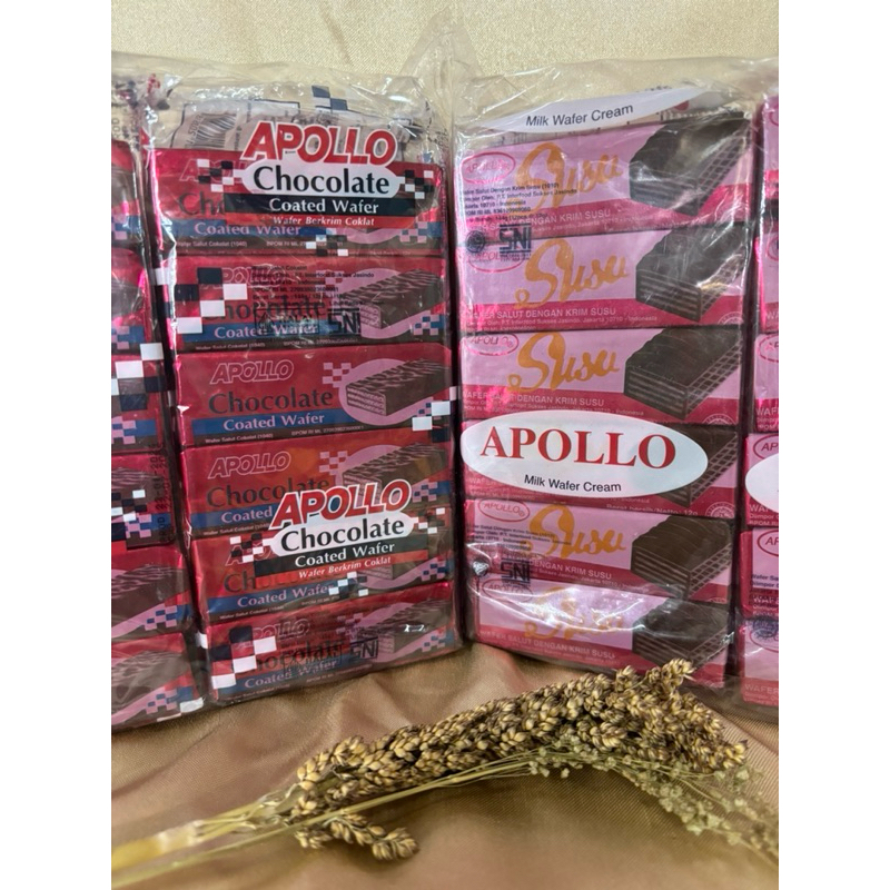 Jual WAFER wafer apollo / Wafer SUSU / Wafer CHOCOLATE | Shopee Indonesia