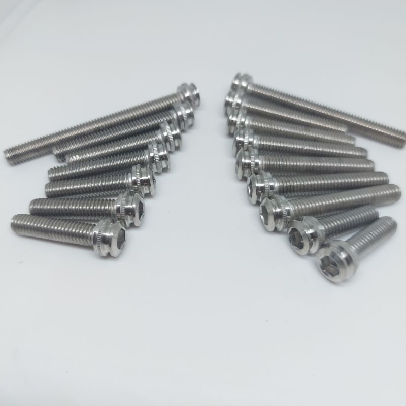 Jual Baut L Stainless Bubut Probolt Modifikasi Baut Blok Kanan Kiri RX King RX S RX K | Shopee ...