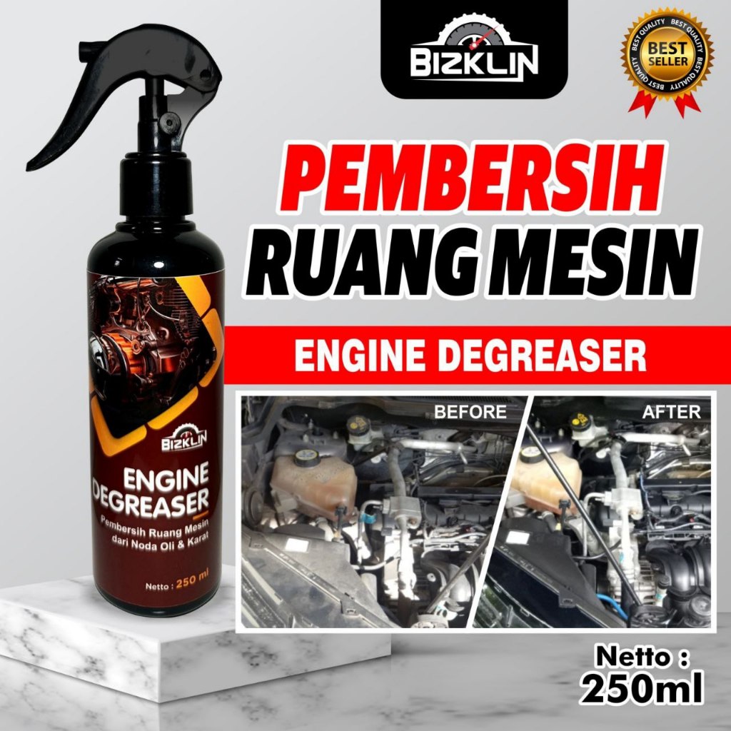 Jual Bizklin Pembersih Kerak Mesin Mobil Motor Engine Degreaser Oli Kotoran Minyak Lemak Gemuk ...