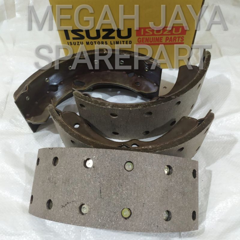 Jual Brake shoe Kampas rem Elf Nkr66 Nkr71 depan/belakang | Shopee ...
