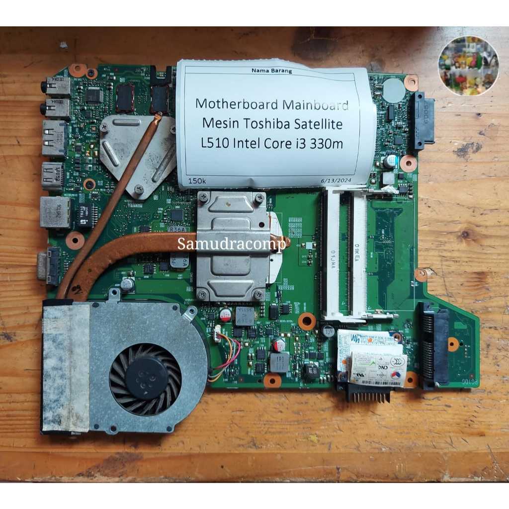 Jual Motherboard Mainboard Mesin Toshiba Satellite L510 Intel Core i3 330m | Shopee Indonesia
