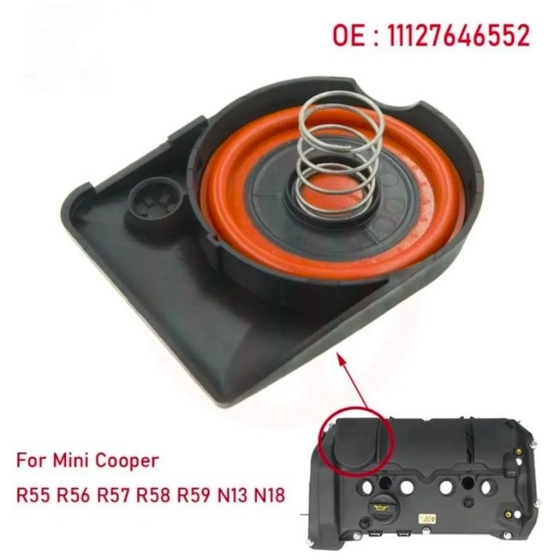 Jual Repair kit oil separator valve PCV cover valve MINI cooper R55 R56 ...