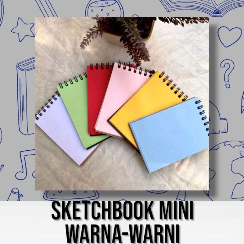 Jual BUKU SKETSA MINI / SKETCHBOOK A7 / SKETCHBOOK MINI SPIRAL ATAS ...