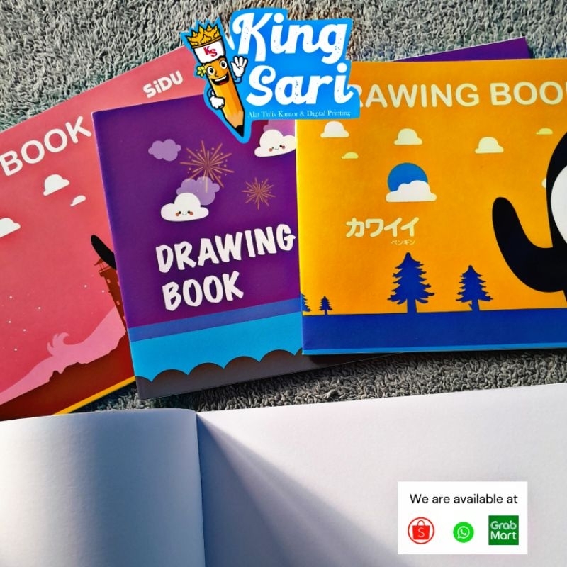 Jual BUKU GAMBAR A4 & A3 MERK SIDU & DODO/BUKU GAMBAR PANJANG A3/BUKU GAMBAR A4/BUKU GAMBAR SIDU ...