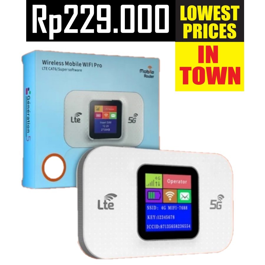 Jual E5785 Modem Wifi 4G LTE E5785 300 Mbps Mifi Unlock SEMUA Operator ...