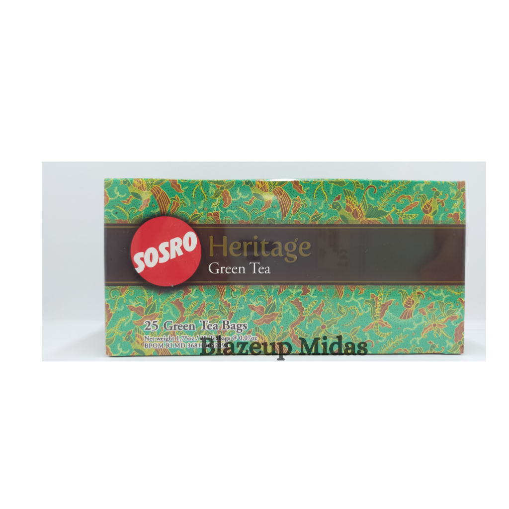 Jual Teh Sosro Heritage Celup Teh Hijau | Shopee Indonesia