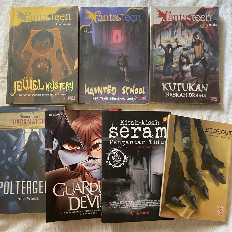 Jual Buku Novel Fantasteen, Guardian Devil, Hideout Second | Shopee ...