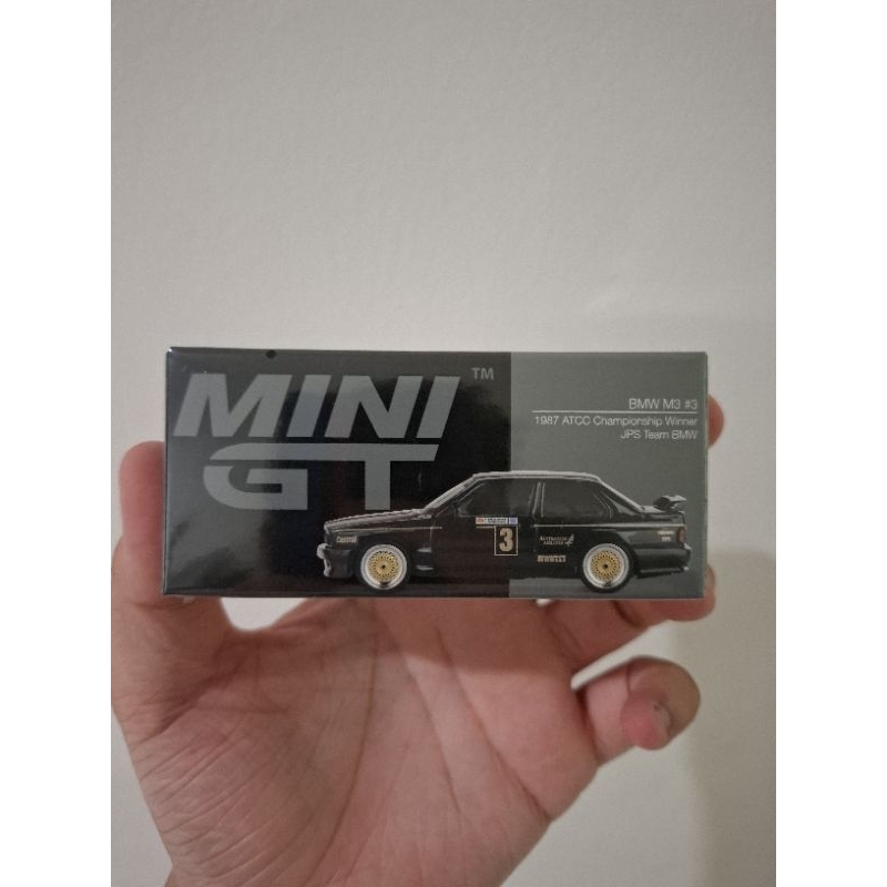 Jual Mini GT 608 BMW M3 #3 1987 ATCC Championship Winner JPS Team BMW ...