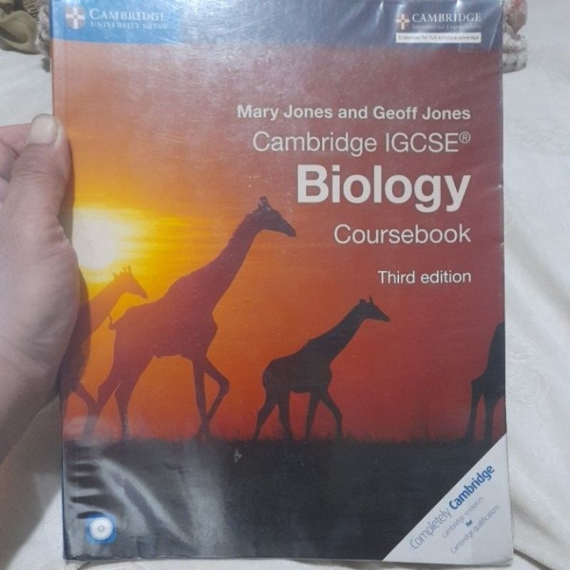 Jual Buku Bekas Original Cambridge Igcse Biology Coursebook Third Edition Shopee Indonesia