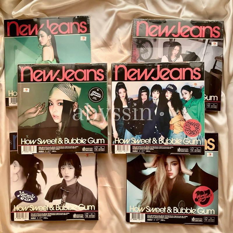 Jual NEWJEANS HOW SWEET STANDARD VER (WEVERSE) - nj newjeans album howsweet pob weverse ready ...