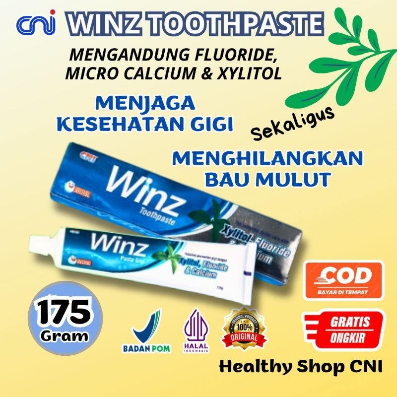Jual Winz Toothpaste 175g Pasta Gigi CNI Menjaga Kesehatan Gigi ...