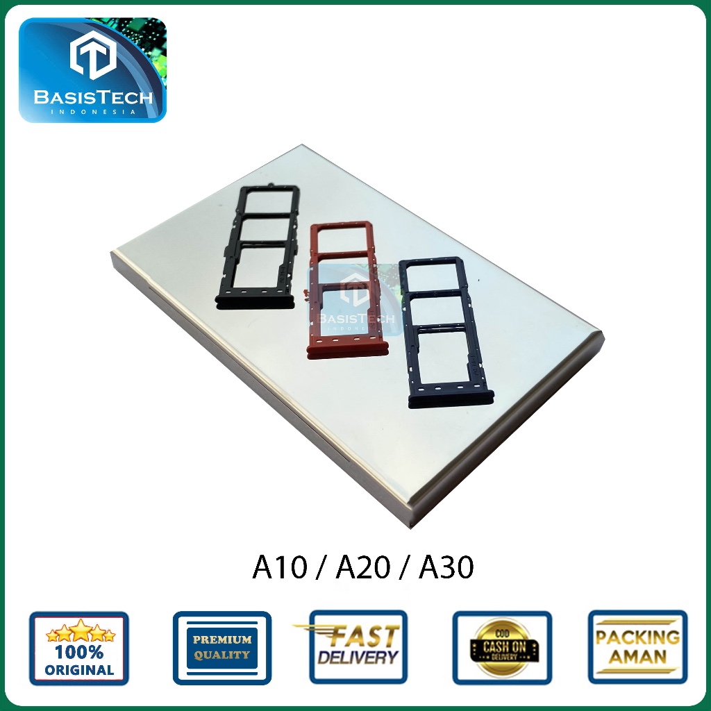 Jual SIMLOCK TEMPAT KARTU SIM TRAY SAMSUNG A10 - A20 - A30 ORIGINAL ...