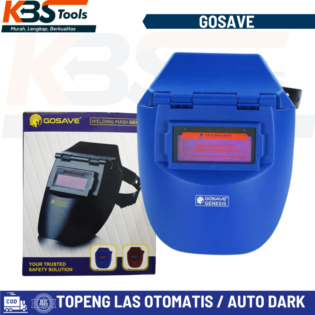 Jual Topeng Las Otomatis Gosave - Kedok Las Welding Auto Darkness ...