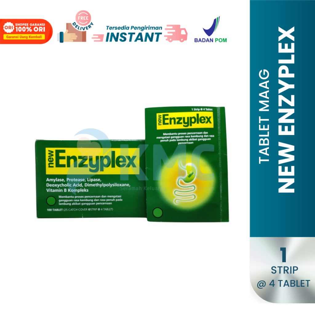 Jual New Enzyplex 4 Tablet | Shopee Indonesia