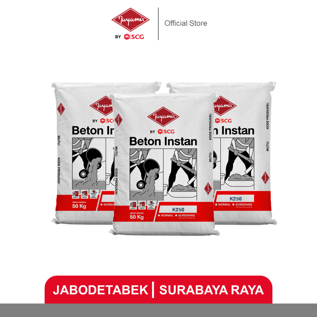 Jual Jayamix by SCG Beton Instan K250 Free Ongkir [20 Sak] | Shopee Indonesia
