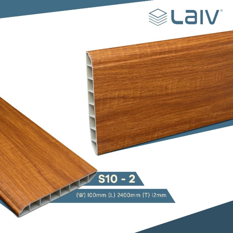 Jual LAIV Plint | Plin PVC | Aksesoris Lantai | List Lantai | Skirting | Shopee Indonesia