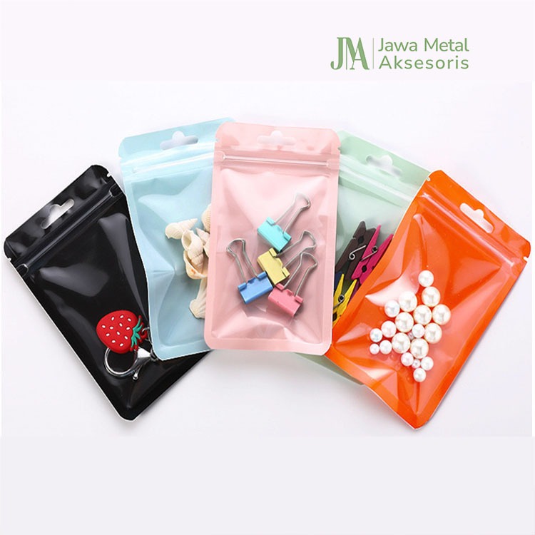 Jual Jawa Plastic Bag Packaging Ziplock Kemasan Colorful Warna Pastel ...