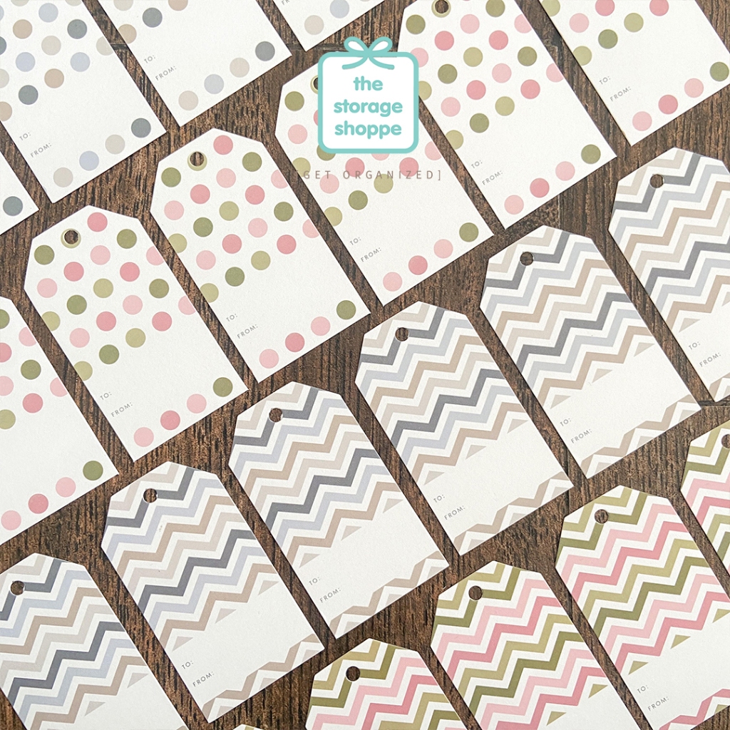 Jual The Storage Shoppe - Gift Tag Motif / Hang Tag / Kartu Ucapan ...