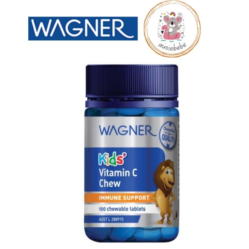 Jual Wagner Kids Vitamin C Chewable 100 Tablets | Shopee Indonesia