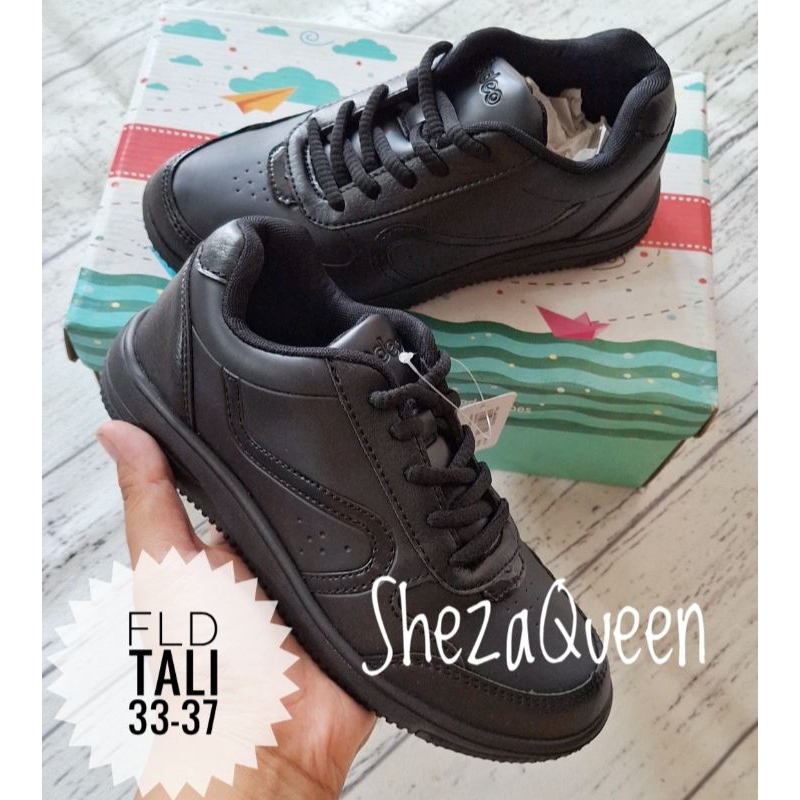 Jual (FLASH SALE) Sneakers Fladeo Hitam Sekolah | Shopee Indonesia