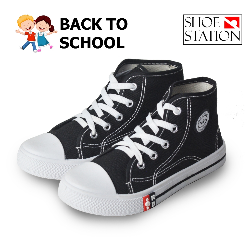 Jual Sepatu Sekolah Anak NB Tali SD SMP SMA Sol Anti Sliip size 29-43 ...