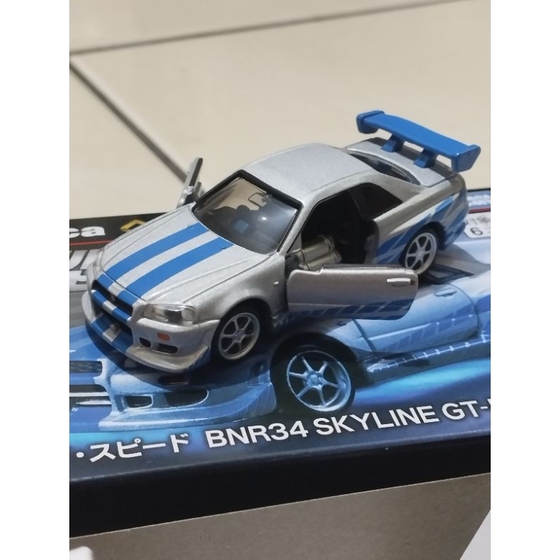 Jual Tomica Unlimited 08 BN R34 Nissan Skyline GT-R Bryan Mode | Shopee ...