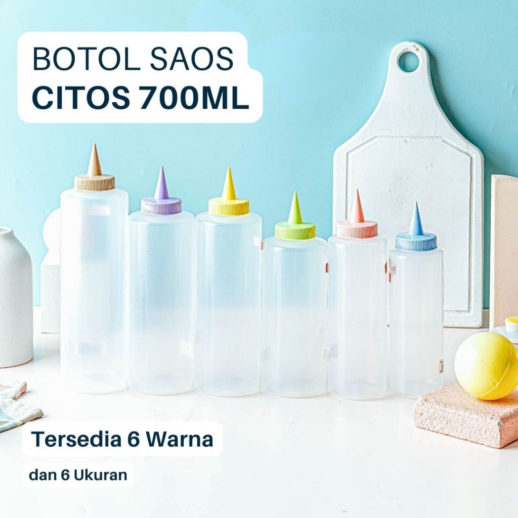 Jual Botol Saos Citos 700ml Plastik Viola | Shopee Indonesia