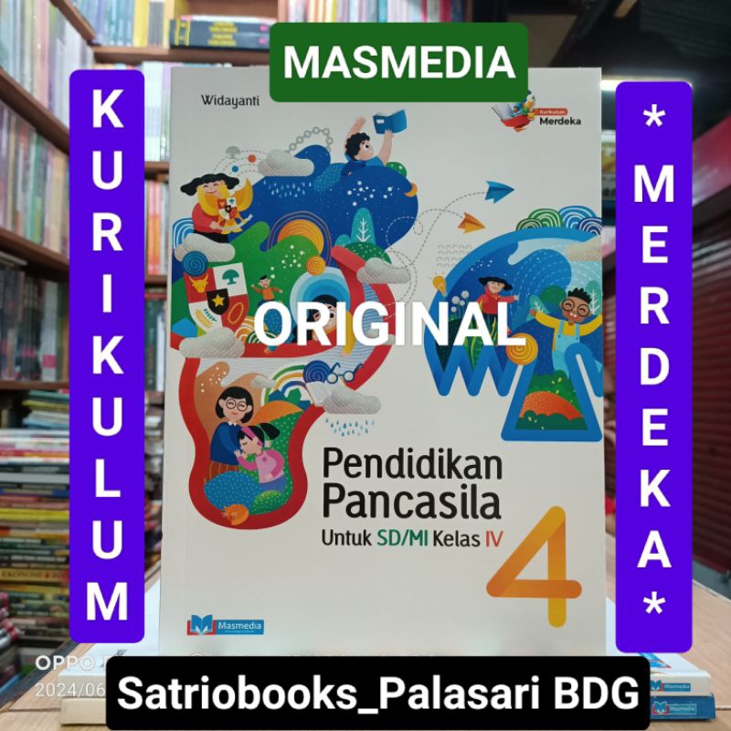 Jual PENDIDIKAN PANCASILA KELAS 4 SD/MI KURIKULUM MERDEKA. PENERBIT MASMEDIA. ORIGINAL. | Shopee ...