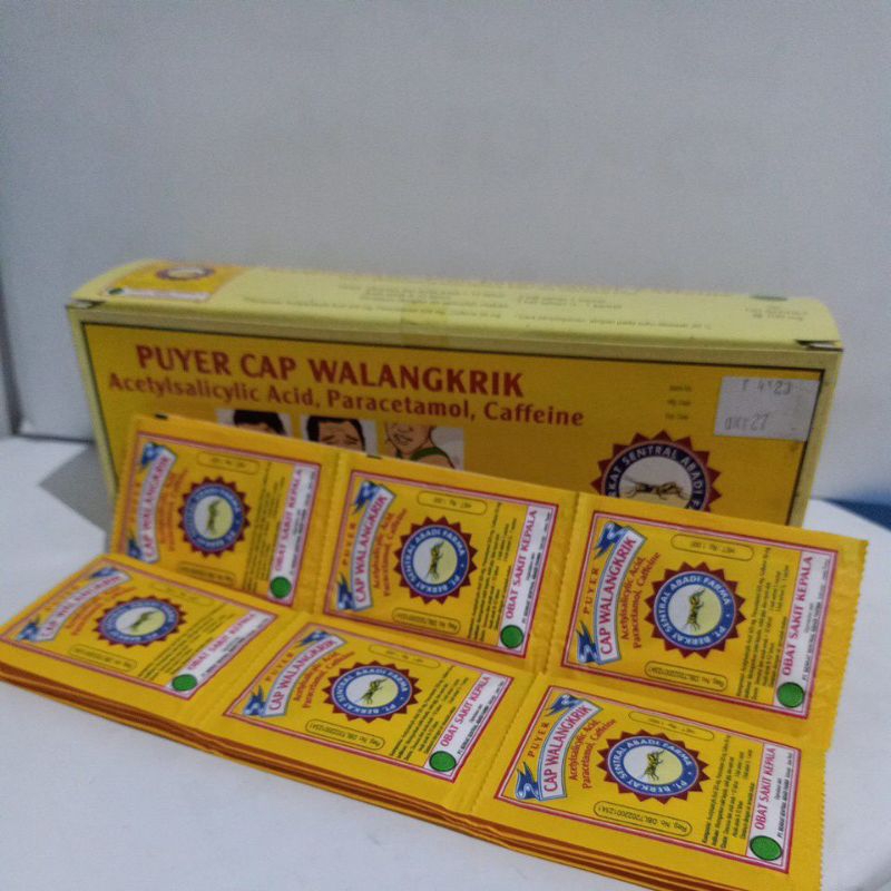 Jual PUYER CAP WALANGKRIK 1 BOX (120 SACHET) | Shopee Indonesia