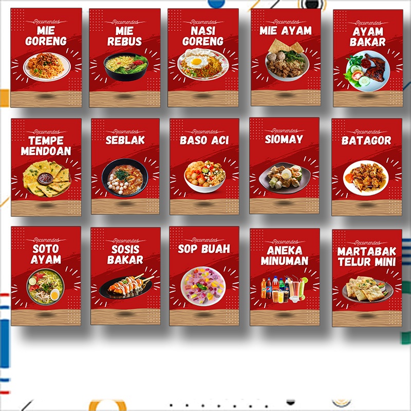 Jual Hiasan dinding Poster Cafe hiasan rumah makan Cafe Gaul Menu Cafe ...