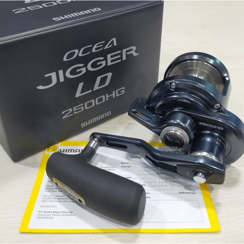 Jual Reel Shimano Ocea Jigger LD 2500HG 2024 | Shopee Indonesia