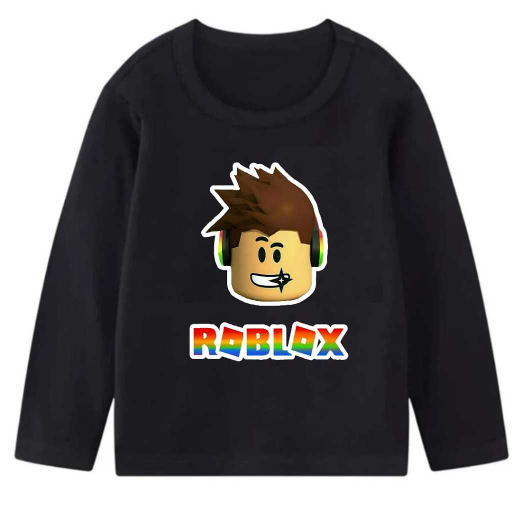 Jual Baju Kaos Motif Gambar ROBLOX Oblong Anak Laki -Laki Perempuan ...