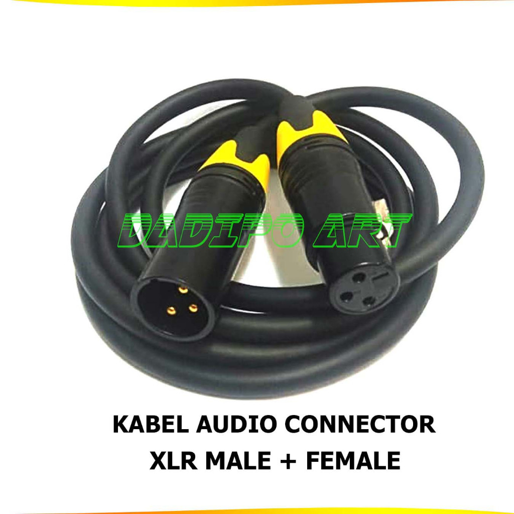 Jual Kabel Microphone Audio jumper Mixer ke Power amplifier Panjang 1 ...