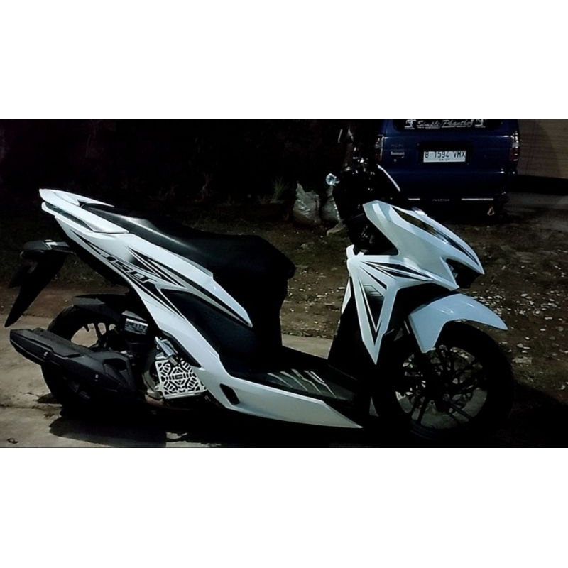 Jual STRIPING STICKER VARIO LED NEW 150 GEN 1 TRANSPARAN CUSTOM DESIGN ...