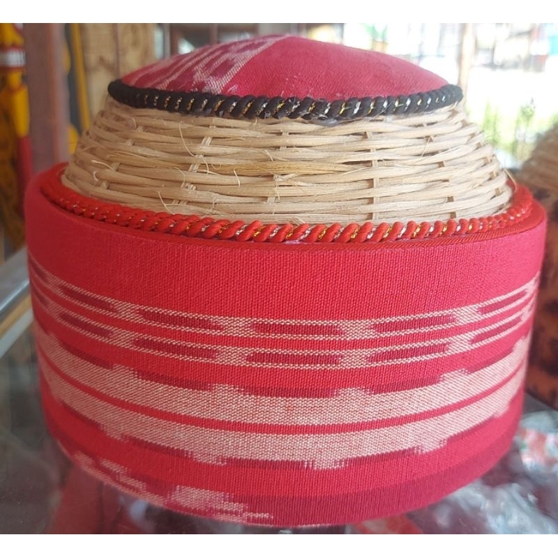 Jual Topi peci rotan kalimantan | Shopee Indonesia