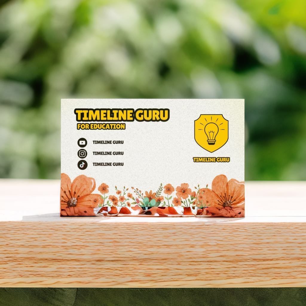 Jual Kartu Sakti Timeline Guru - PPT SKI Kelas 7 - Timeline Guru For ...