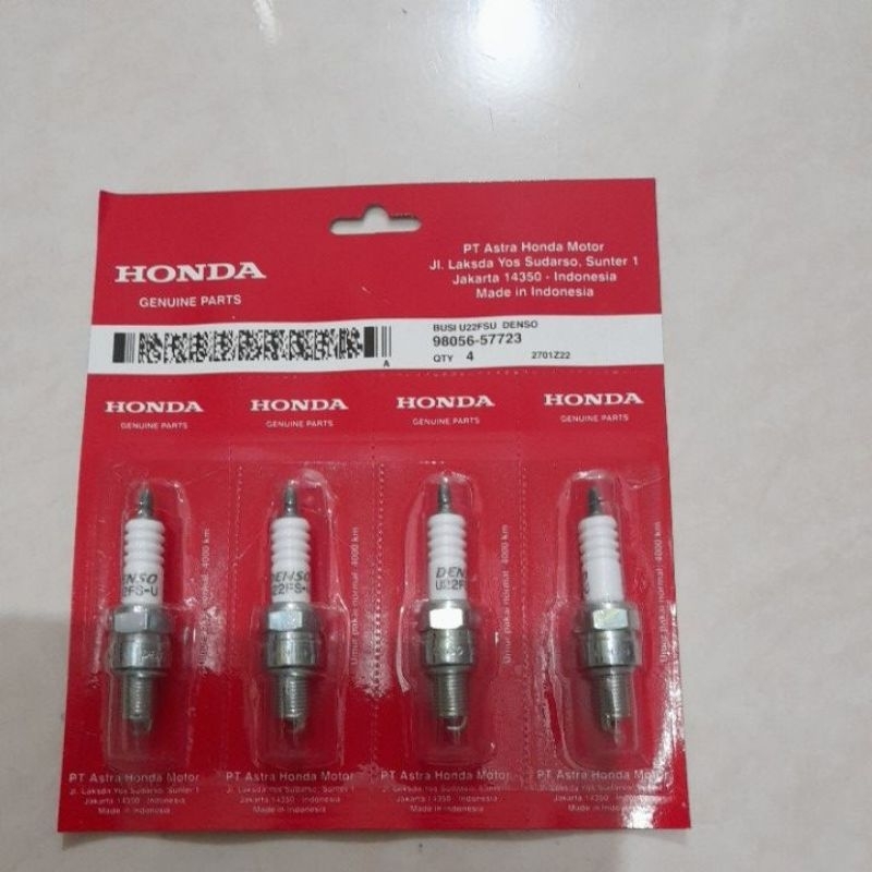 Jual Busi U22FSU ) Denso honda grand supra fit mio smash vega [isi 1 ...