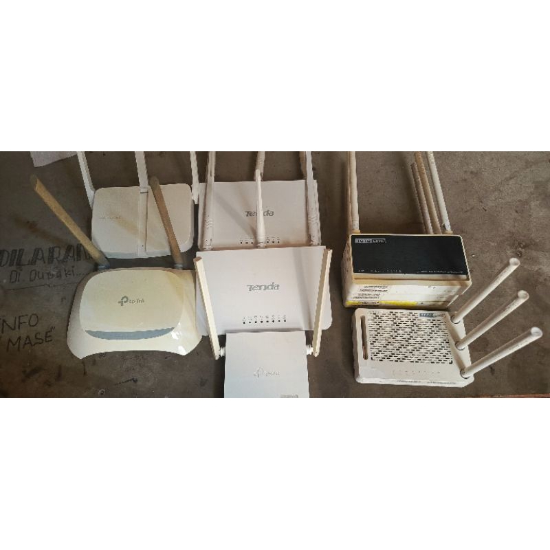 Jual router bekas imigrasi, tp link non adaptor | Shopee Indonesia