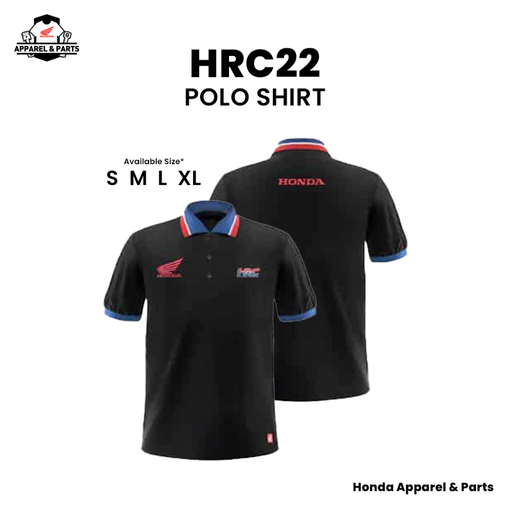 Jual HRC22 POLO SHIRT - Exclusive Design for HRC Honda Racing | Shopee ...