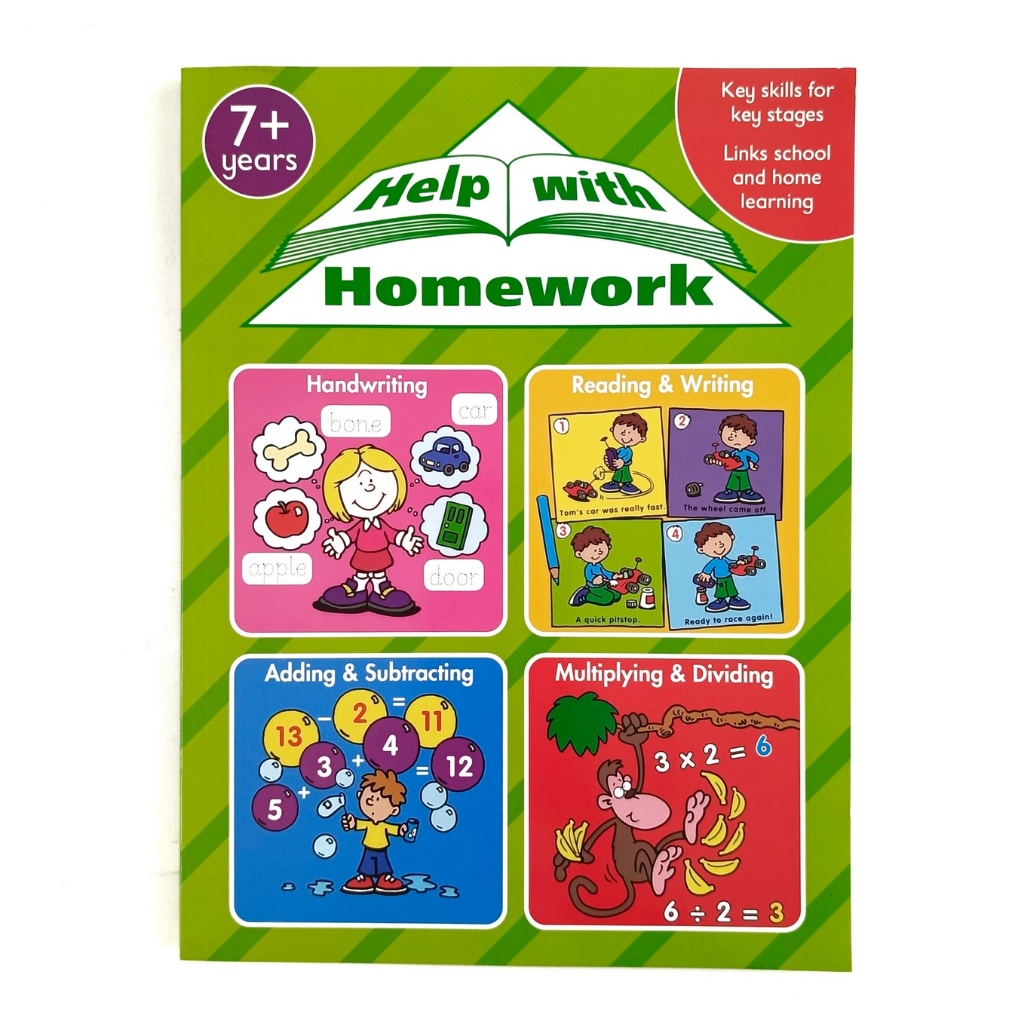 Jual ORIGINAL Help With Homework 7+ Handwriting Reading & Writing ...