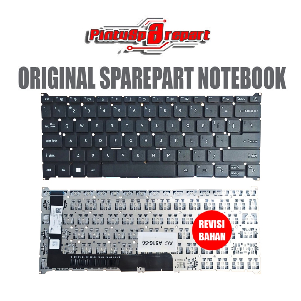 Jual Genuine Keyboard Original Laptop Acer Aspire A314-36M A514-56 A514 ...