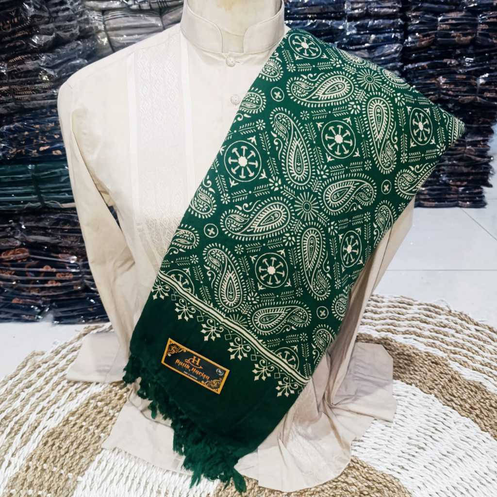 Jual Sorban Motif kashmiri Sorban Terompah terbaru sorban arab sorban ...