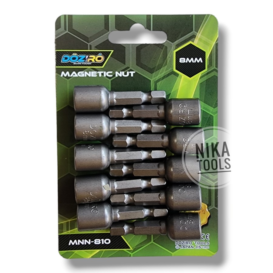 Jual Mata Bor Roofing 8mm Magnetic Nut Setter Baja Ringan Kunci Magnet ...