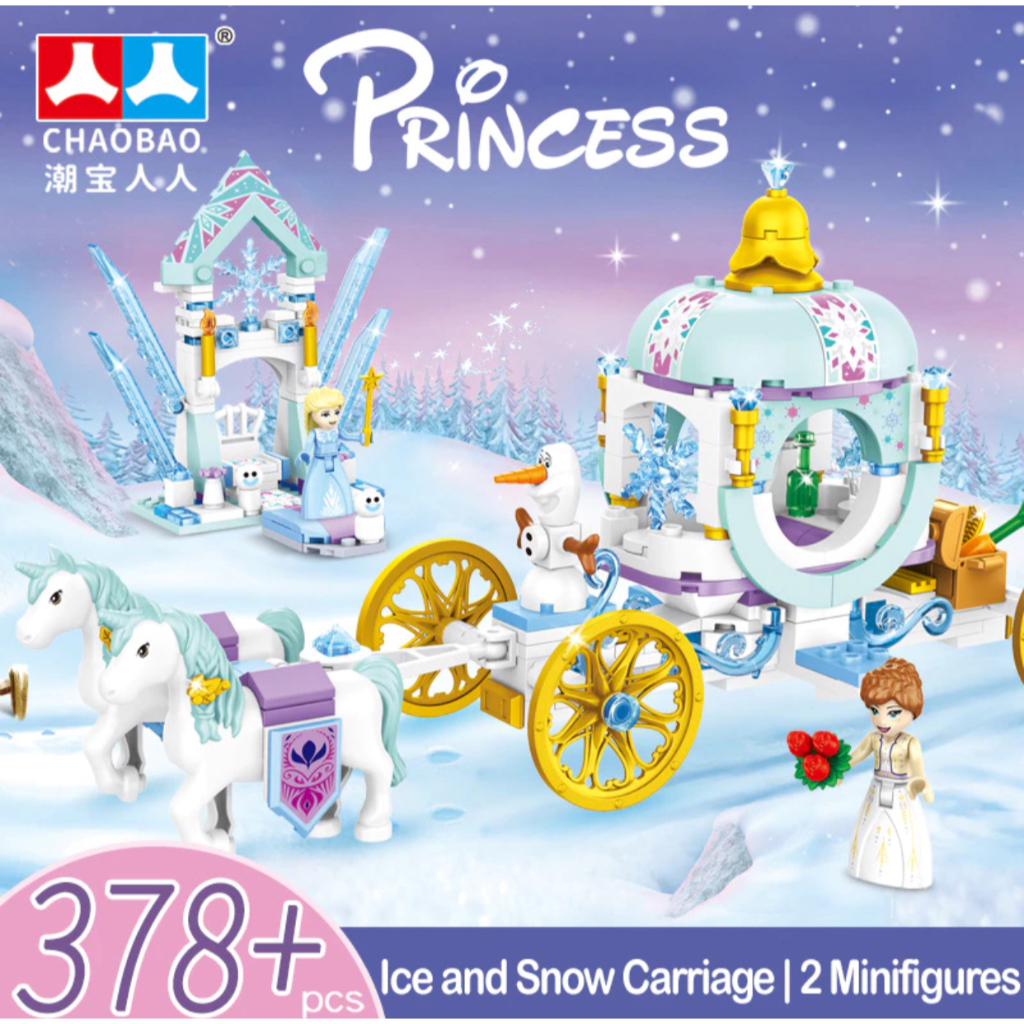 Jual Brick Block Princess Frozen Carriage -Mainan Frozen | Shopee Indonesia