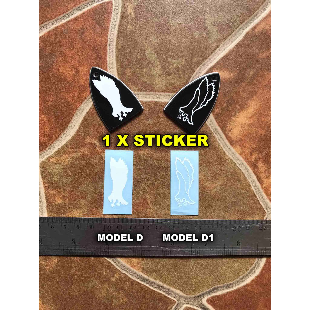 Jual Sticker Eagle Hawk Falcon Logo Tutup Trussrod Prs Guitars Private ...