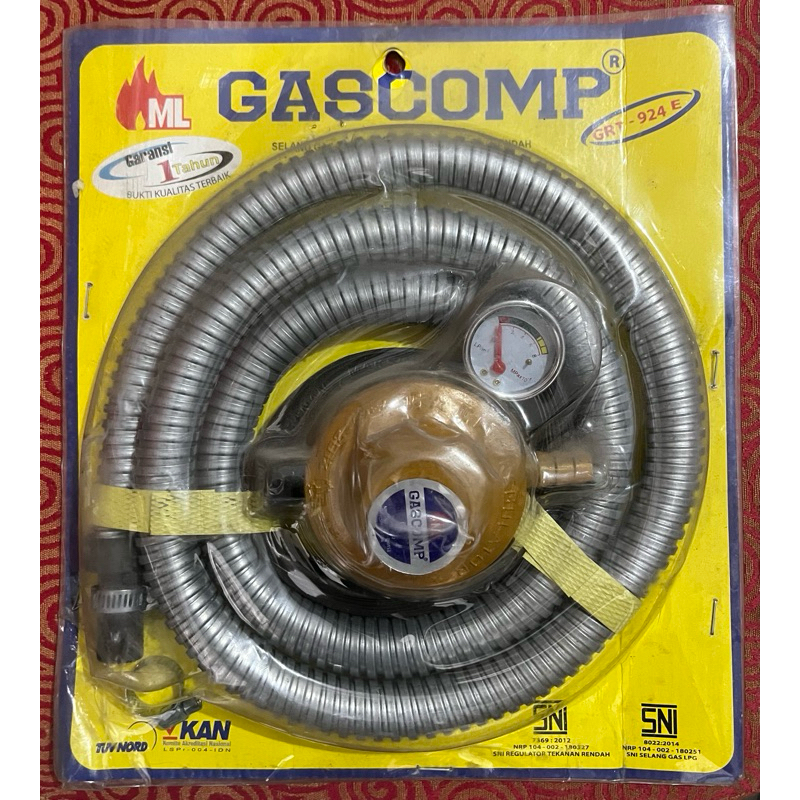 Jual Regulator gas LPG + selang SNI - Regulator gas elpiji SNI ...