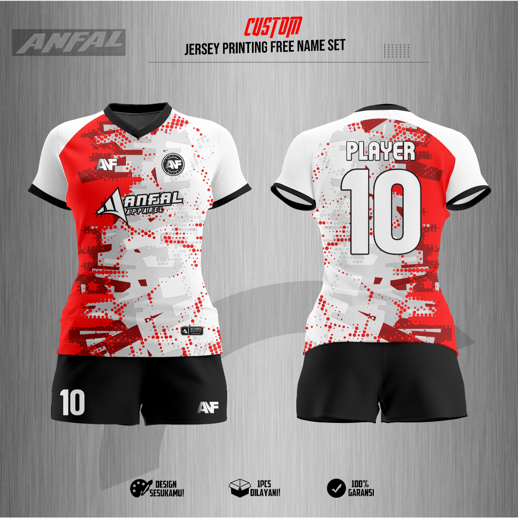 Jual JERSEY EDISI MERAH PUTIH // JERSEY FUTSAL // JERSEY SEPAKBOLA ...