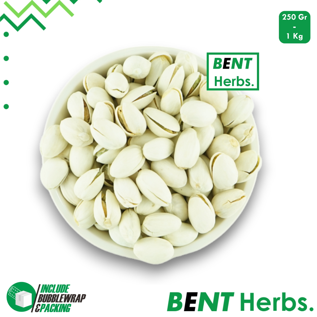 Jual Kacang Pistachio Panggang Fustuk 500 Gr Curah Renyah Roasted ...