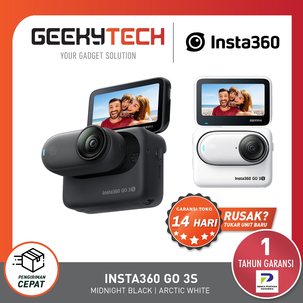 Jual Insta360 GO 3S 4K Action Cam / Insta 360 GO3S Action Camera ...