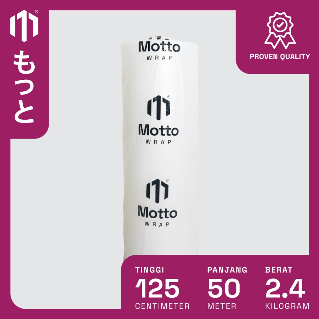 Jual Bubble Wrap Ekonomis 125CM X 50M Bening - Dengan Core - Plastik Buble/Bubel Motto | Shopee ...